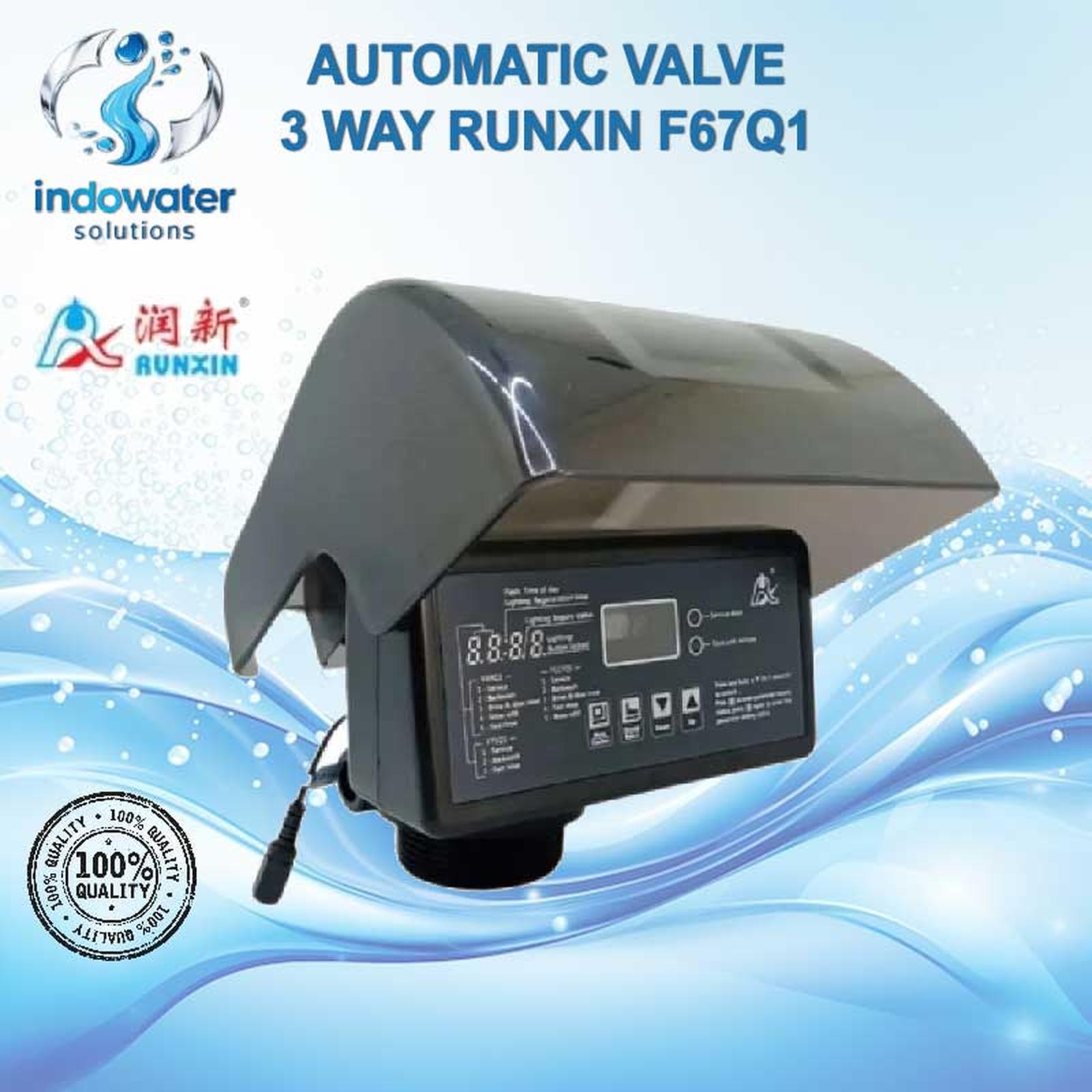 Automatic Valve 5 Way Softener / Kepala Filter Air Otomatis / Runxin ...